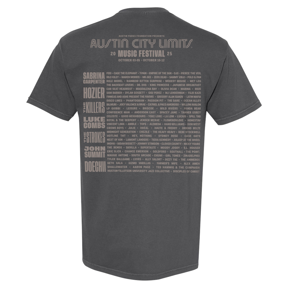 ACL Fest Skyline Lineup Tee – ACL Music Festival