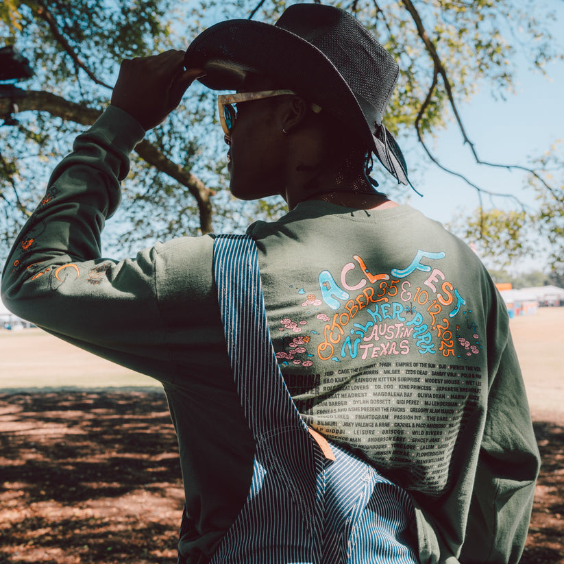 Poster Lineup Long Sleeve Tee – ACL Music Festival